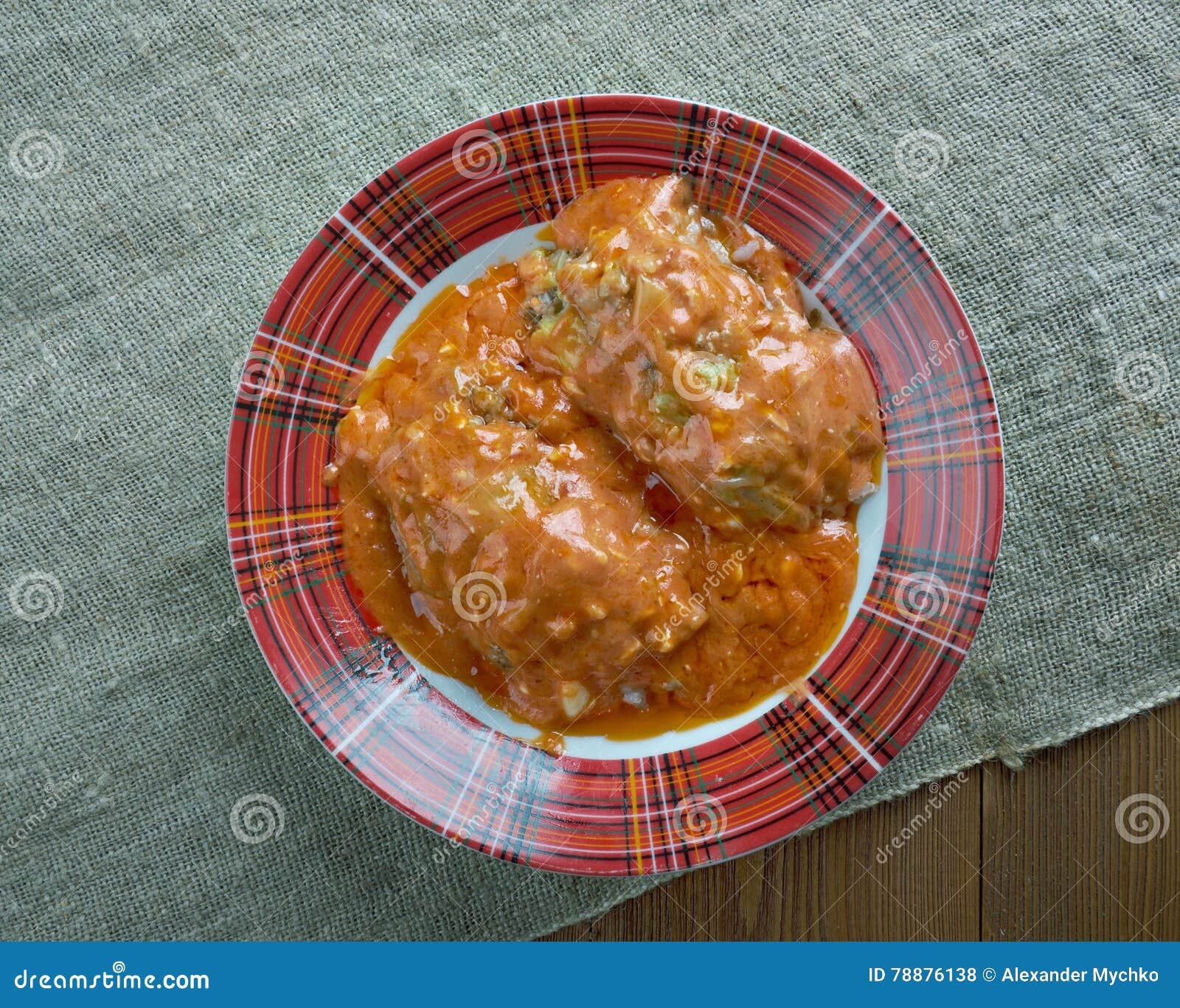 Russian Style Stuffed Cabbage Stock Photo - Image of healthy, golubcy ...