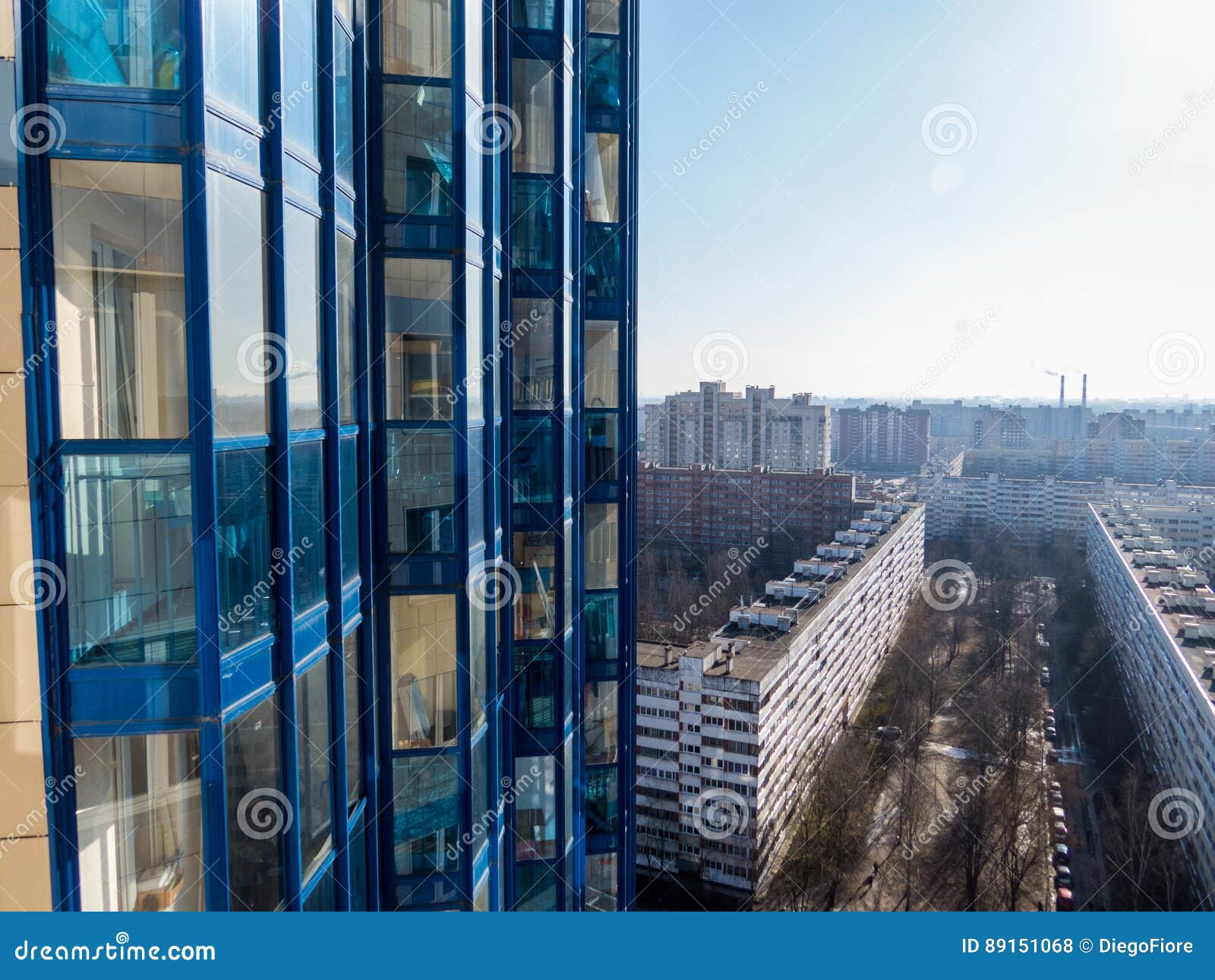 Russian suburb stock photo. Image of orthodox, tall, skyscrapers - 89151068
