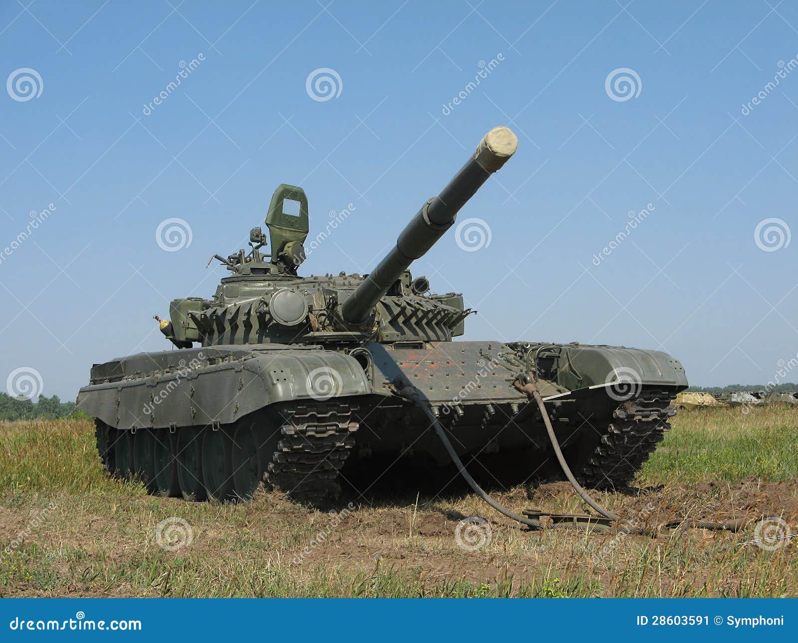 Russian T-72 Tank Stock Image - Image: 28603591