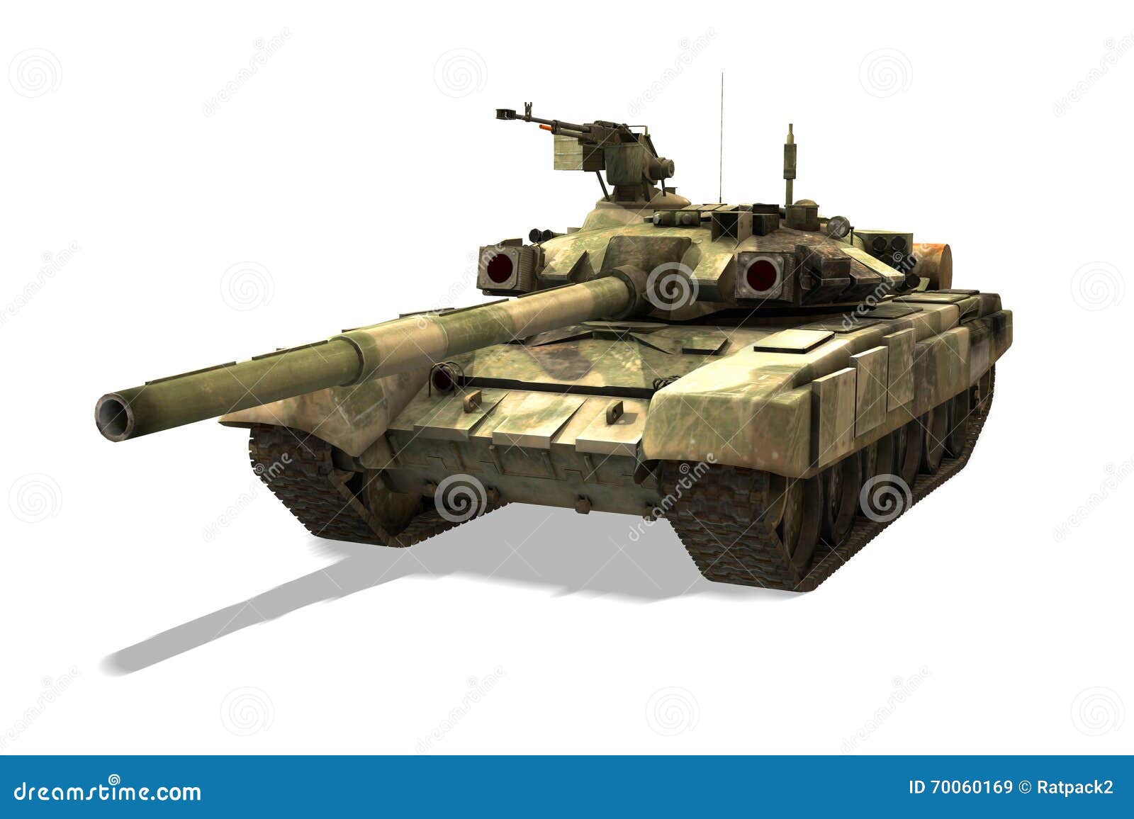 Russian Tank T-90 stock illustration. Illustration of modern - 70060169