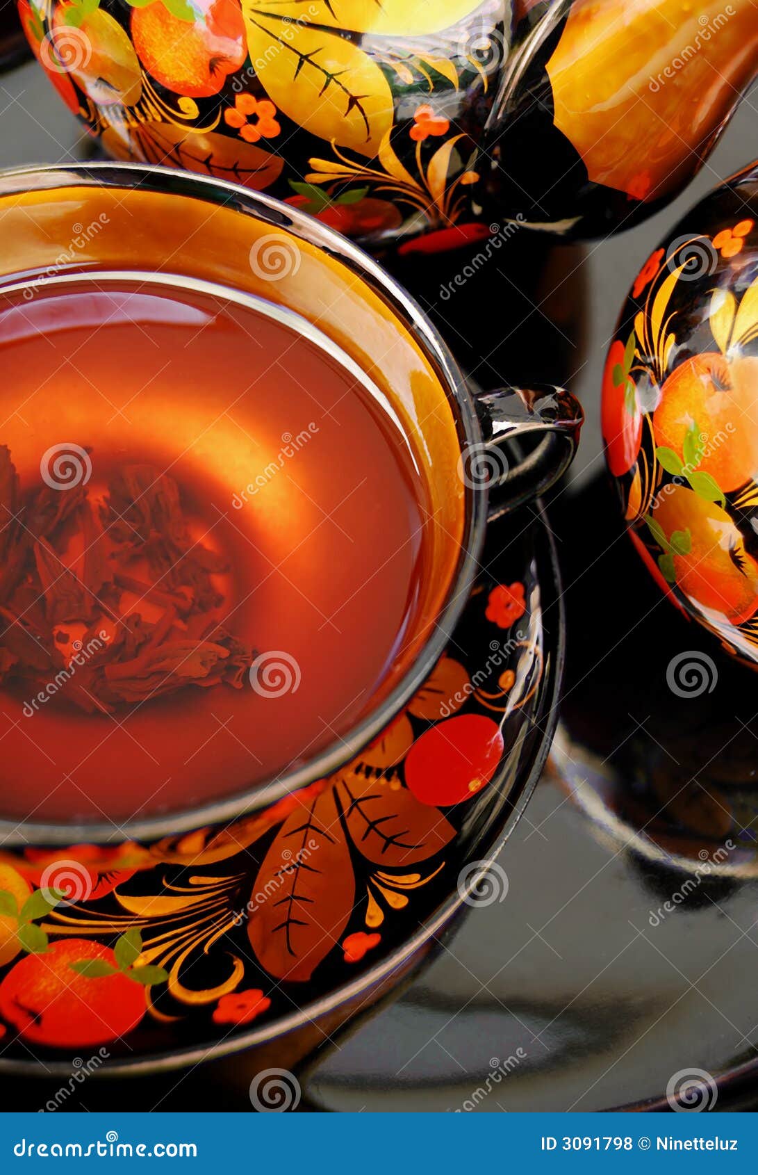 Russian Tea stock photo. Image of porcelain, teatime, indoor - 3091798