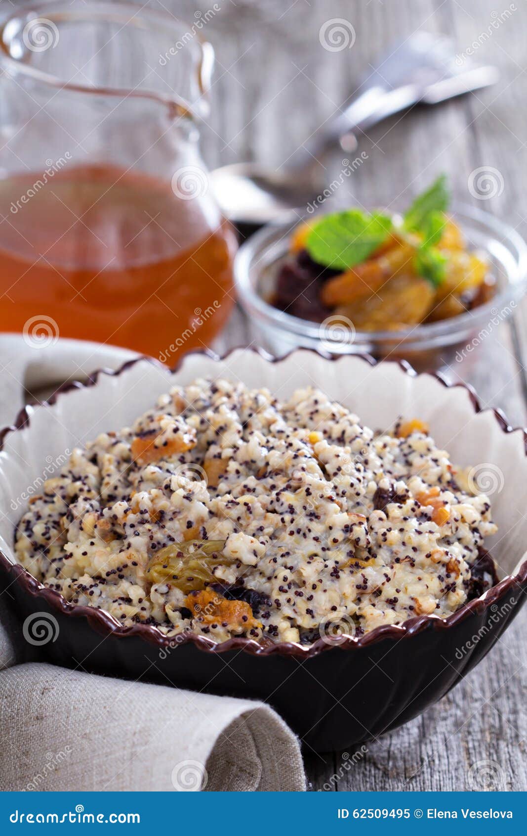 Dish With Kutia - Traditional Christmas Treat Of The Slavs On Christmas ...