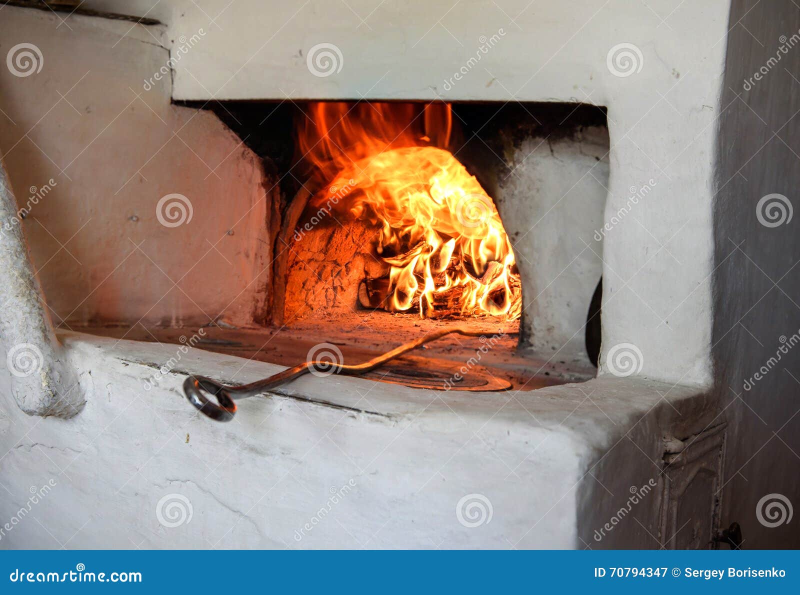 Russian traditional oven stock image. Image of night - 70794347