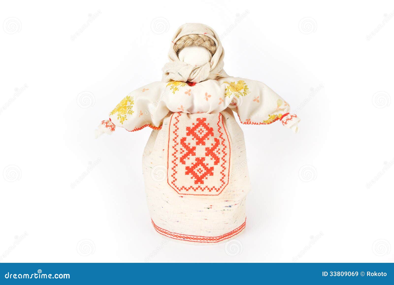 Russian Traditional Rag Doll Stock Image - Image of gift, national ...