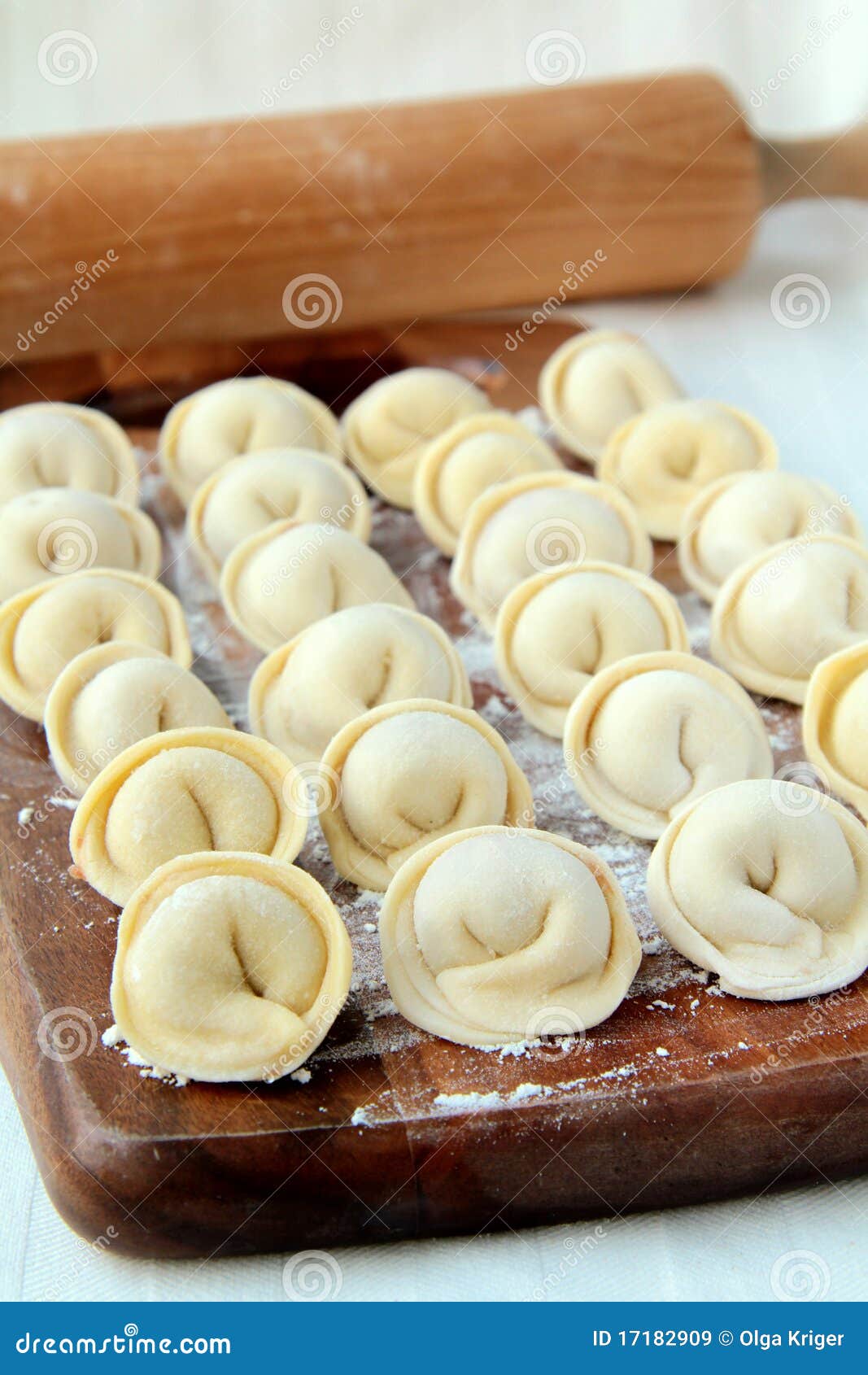 Russian Traditional Ravioli Stock Image - Image of flour, traditional ...