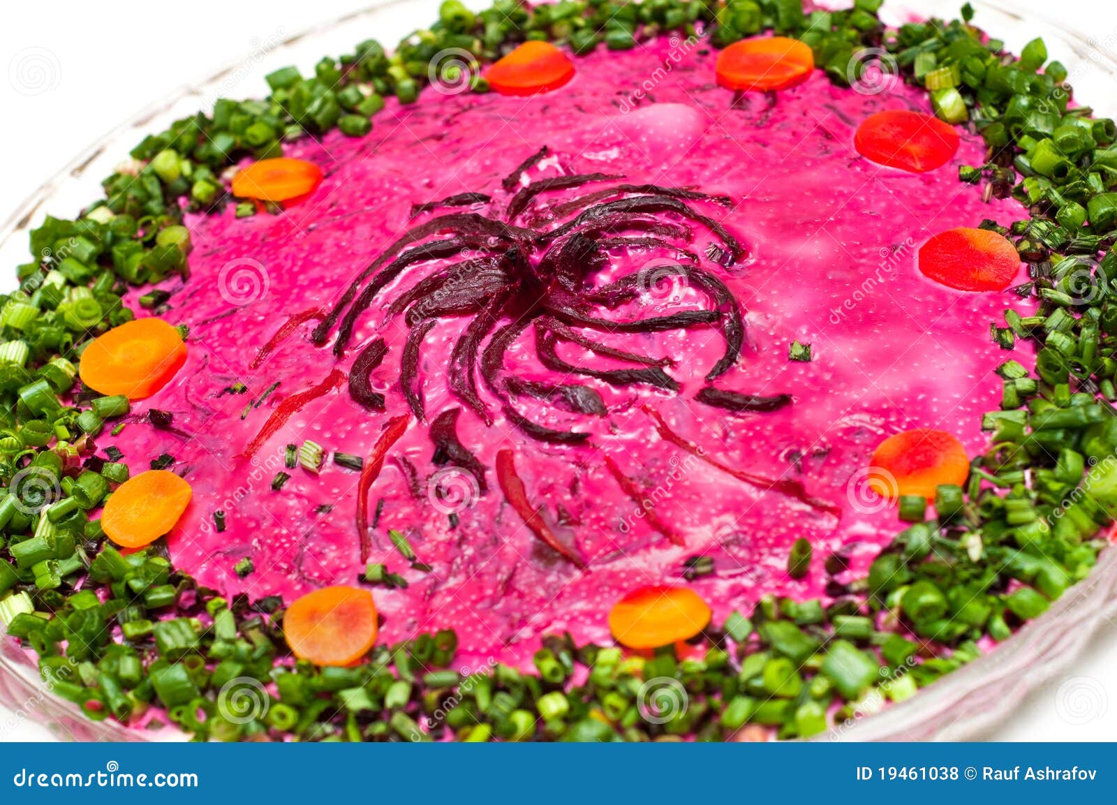 Russian Traditional Shuba Salad Stock Photo - Image of cake, salad ...