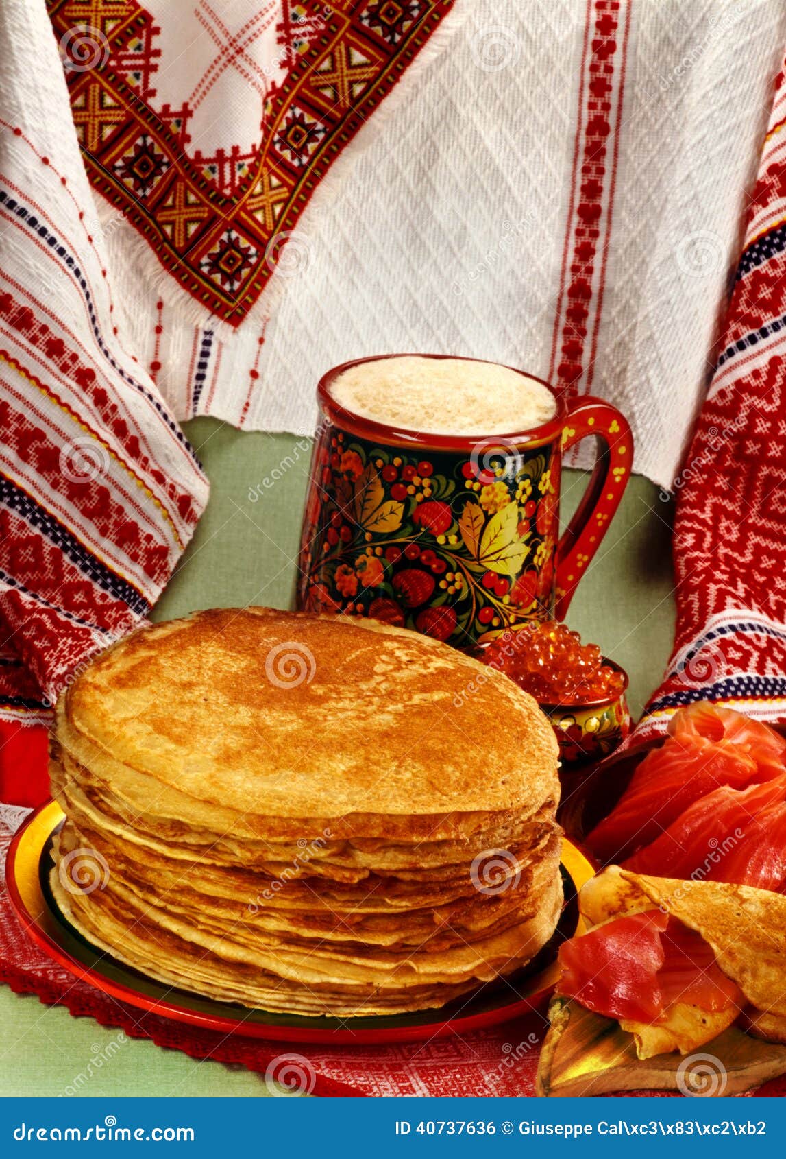 Russian typical food stock photo. Image of caviar, food - 40737636