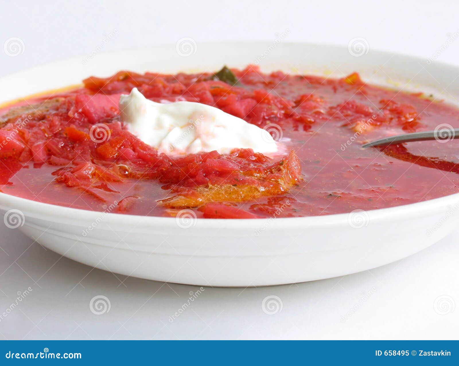 Russian - Ukrainian borsch stock image. Image of beet, borscht - 658495
