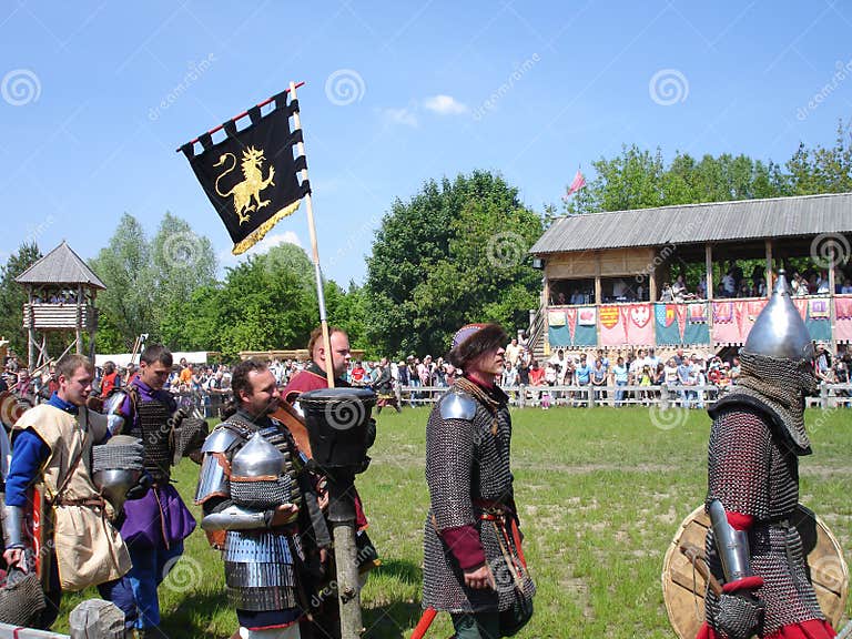 Russian warriors editorial stock photo. Image of festival - 20061013