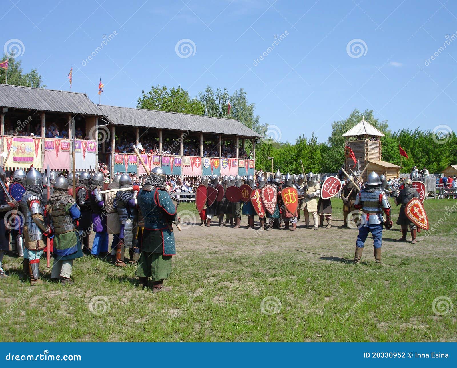 Russian warriors editorial photography. Image of cloak - 20330952