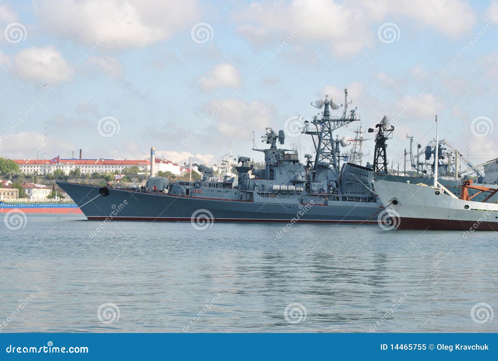 Russian warships stock image. Image of machine, frigate - 14465755