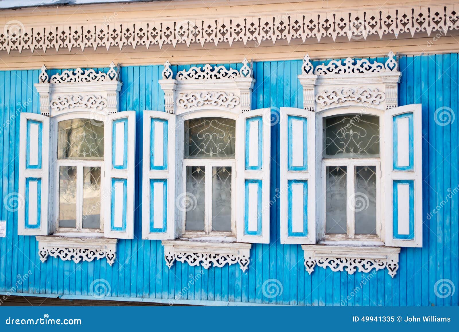 Russian Window Frames stock image. Image of carved, window - 49941335