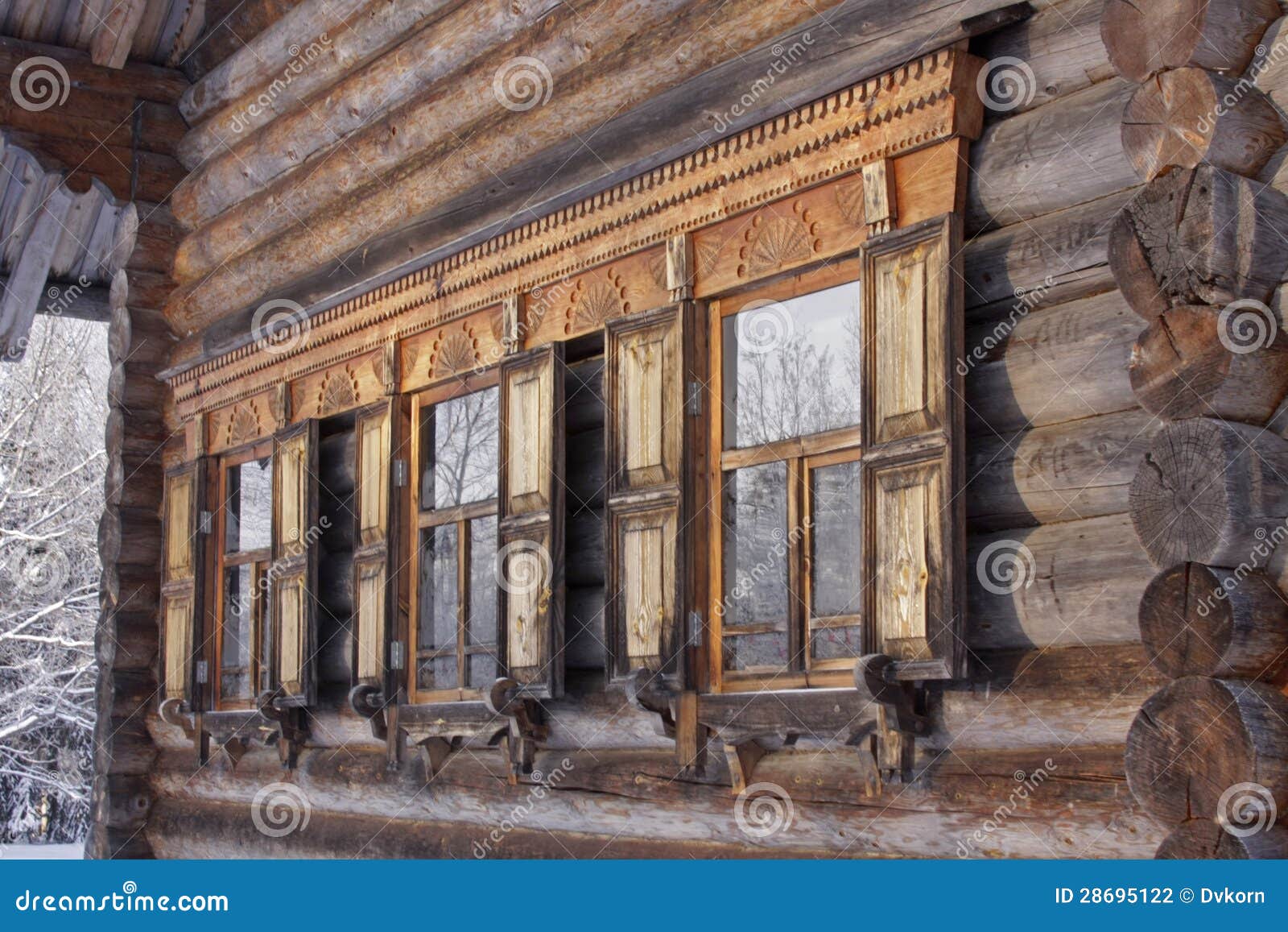 Wooden Architecture - Glulam - Glued Laminated Timber Stock Photo ...