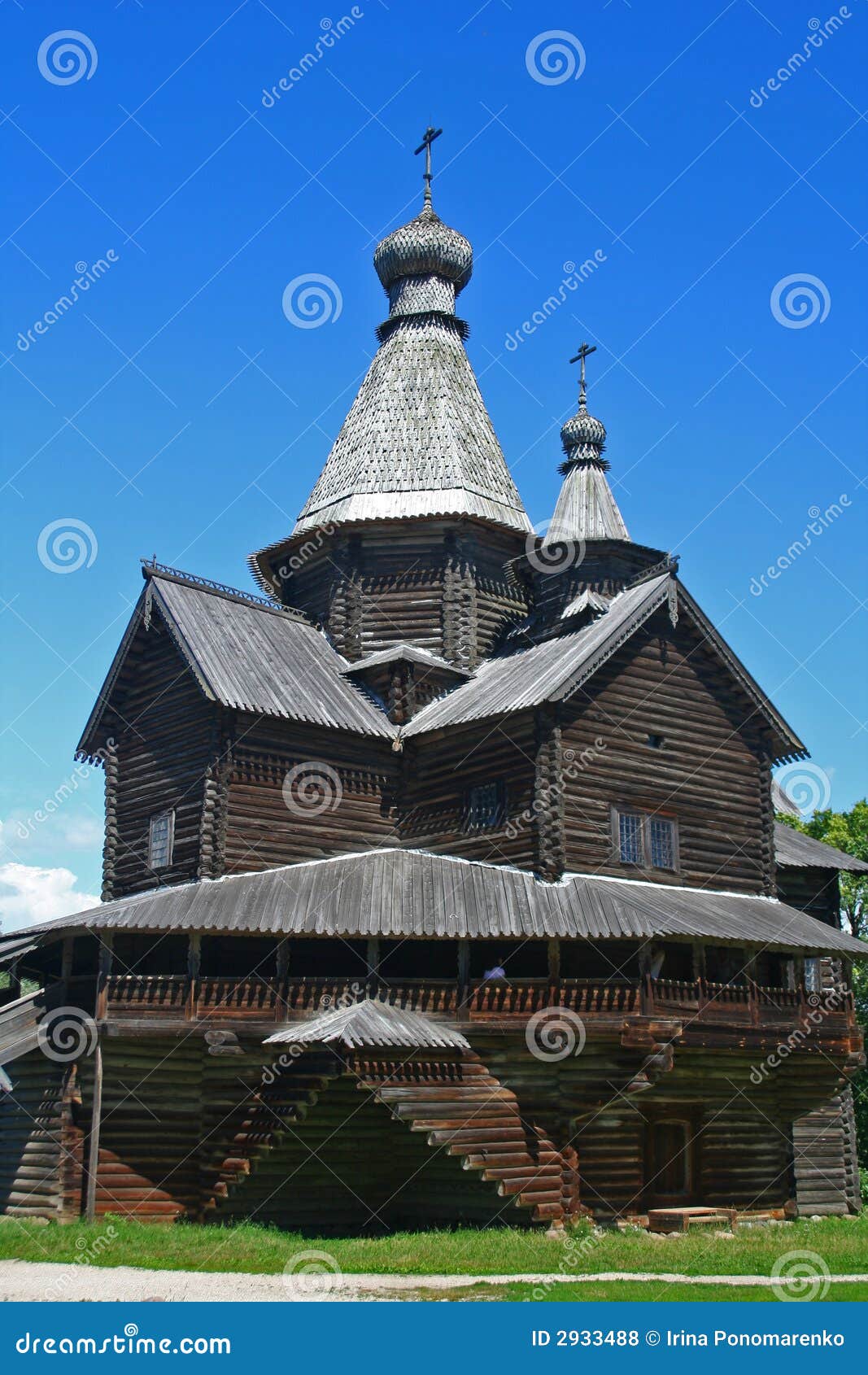 Russian wooden church stock photo. Image of russia, orthodox - 2933488