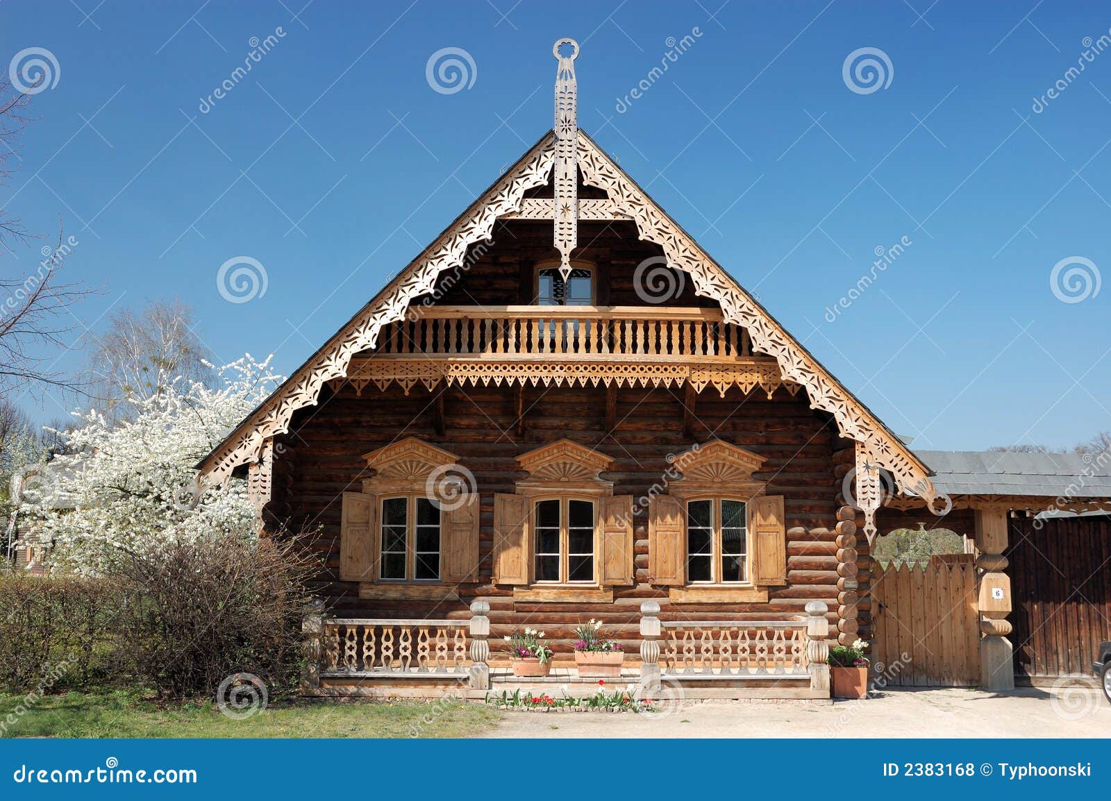 Russian Wooden House stock photo. Image of house, sight - 2383168