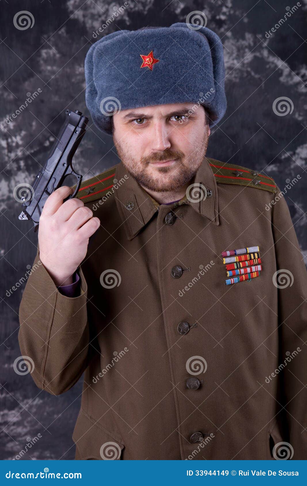 Russian stock image. Image of commander, handsome, russian - 33944149