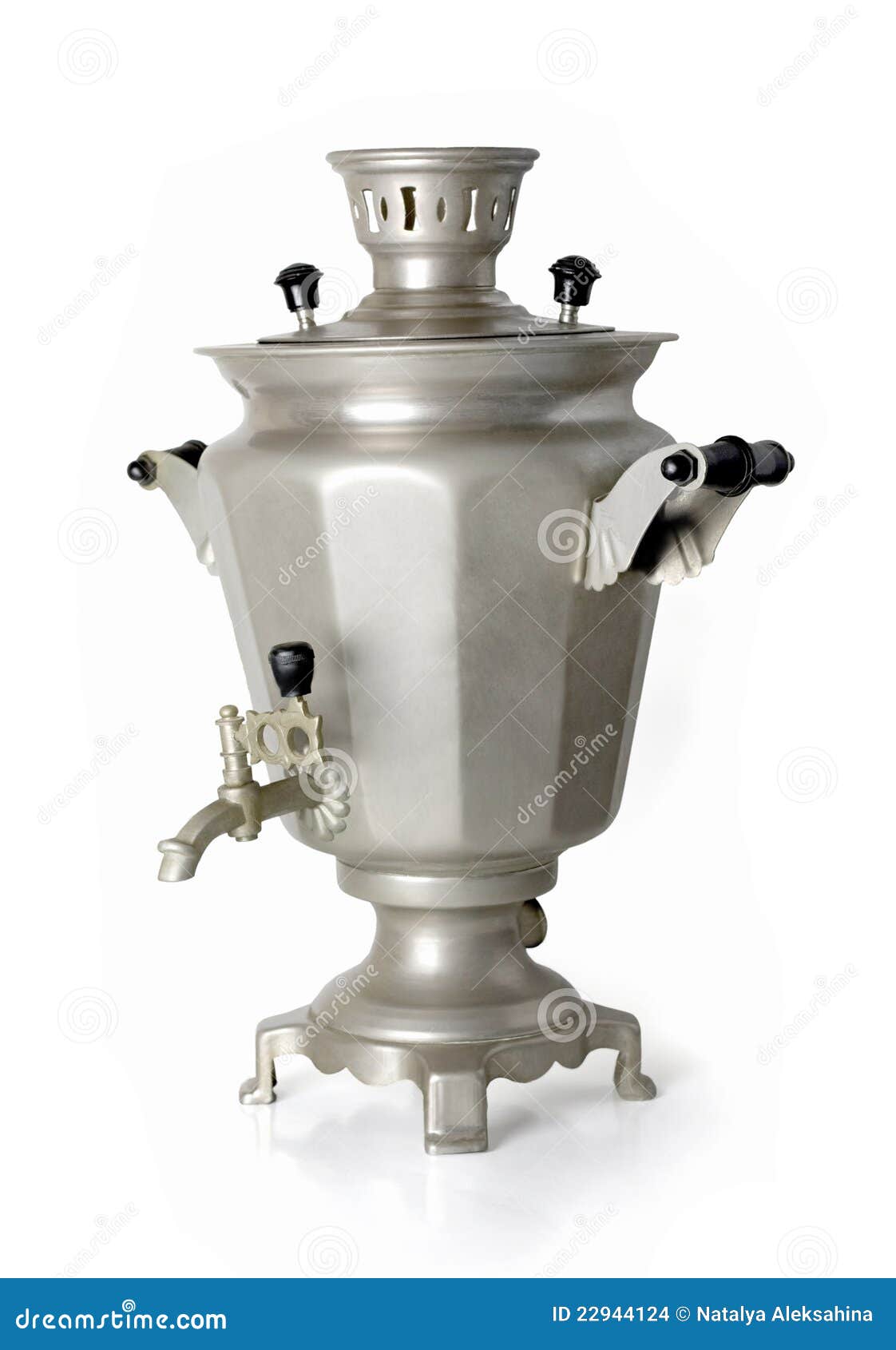Russische samovar stock foto. Image of voorwerp, drank - 22944124