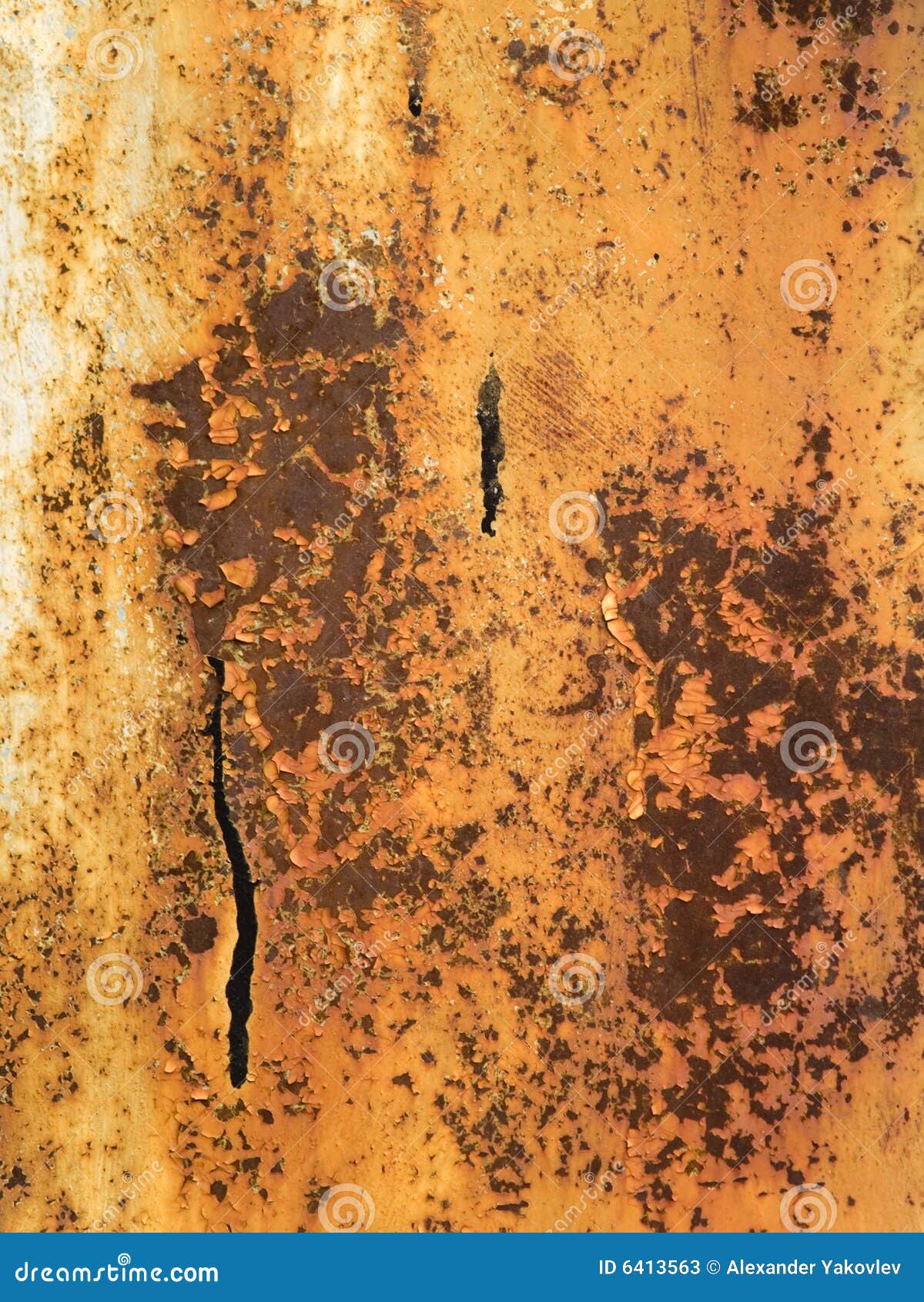 Rust stock image. Image of plate, mottled, tracery, erosion - 6413563