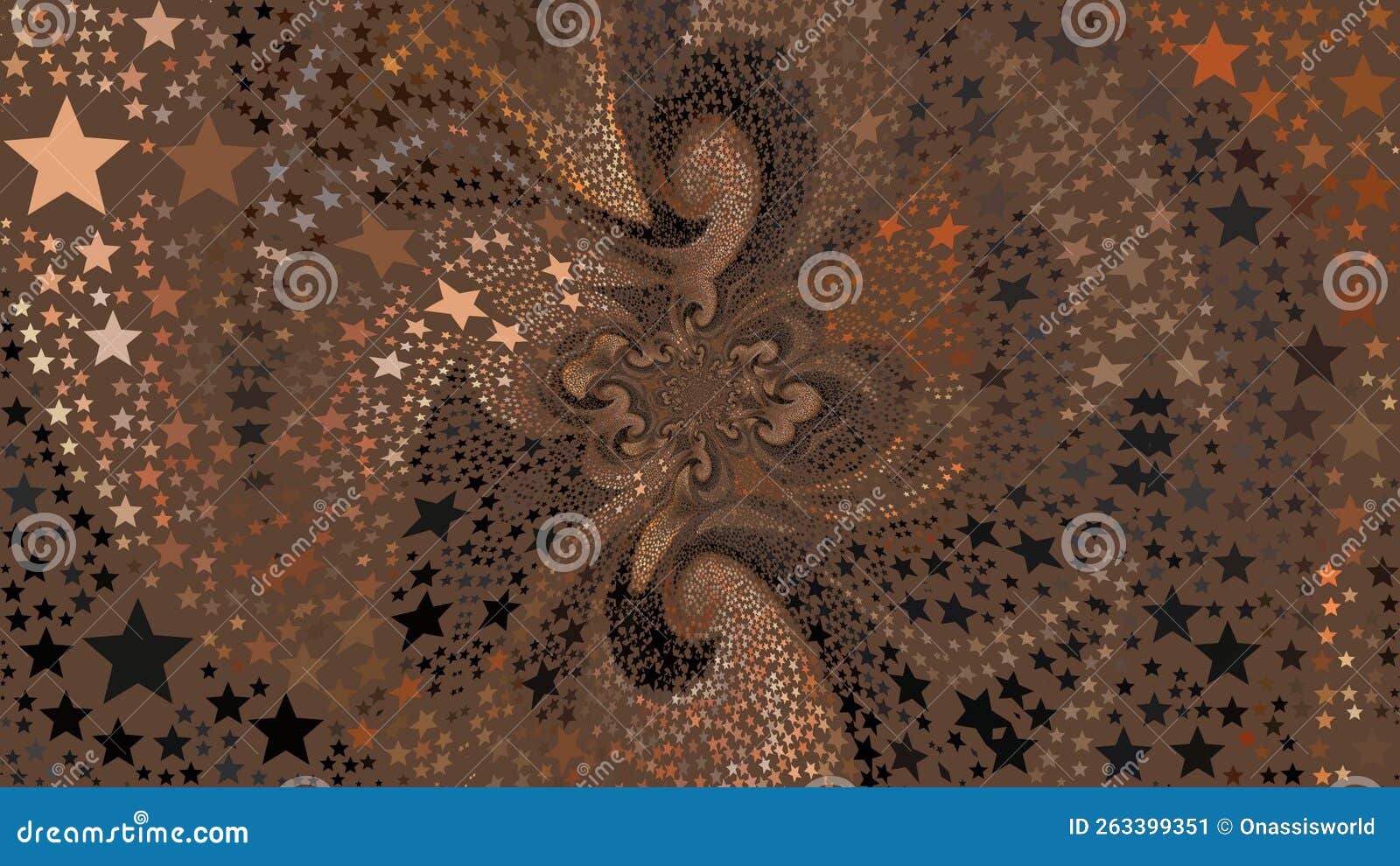 Rust Stars Abstract Shapes Blurs Backgrounds Stock Illustration ...