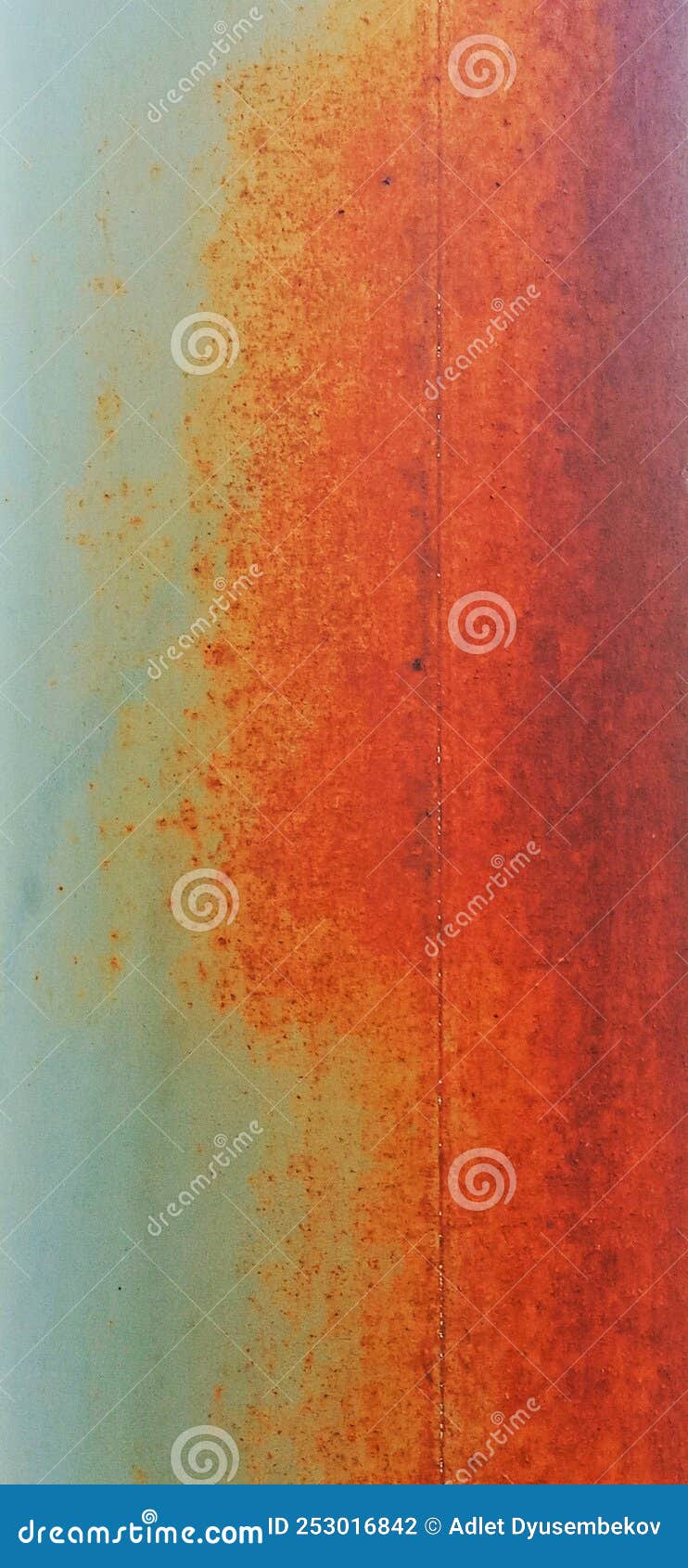 Rust Attacks Metal. Rust Process. Stock Photo - Image of rñšust, summer ...
