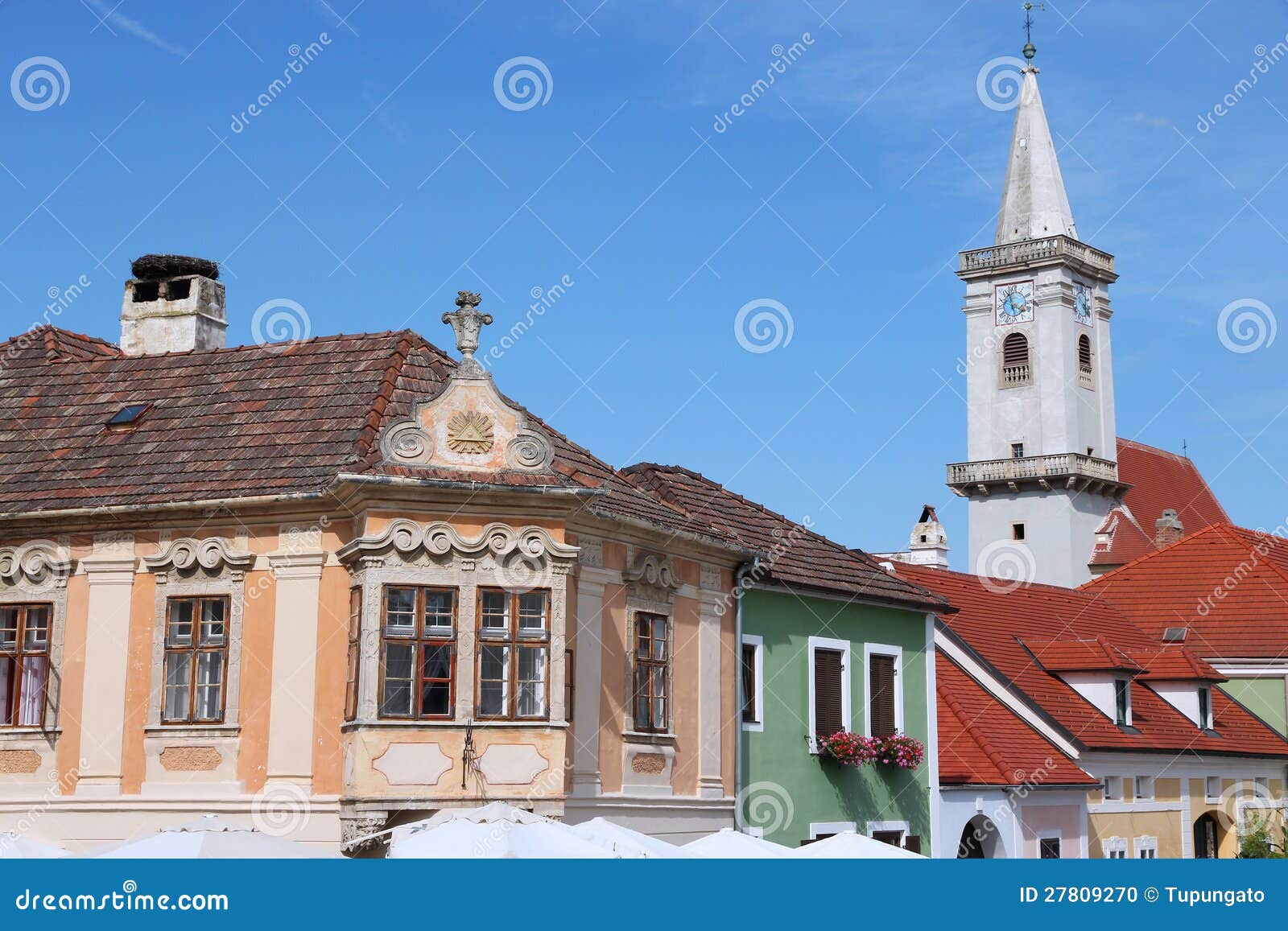 Rust, Austria stock photo. Image of building, austrian - 27809270