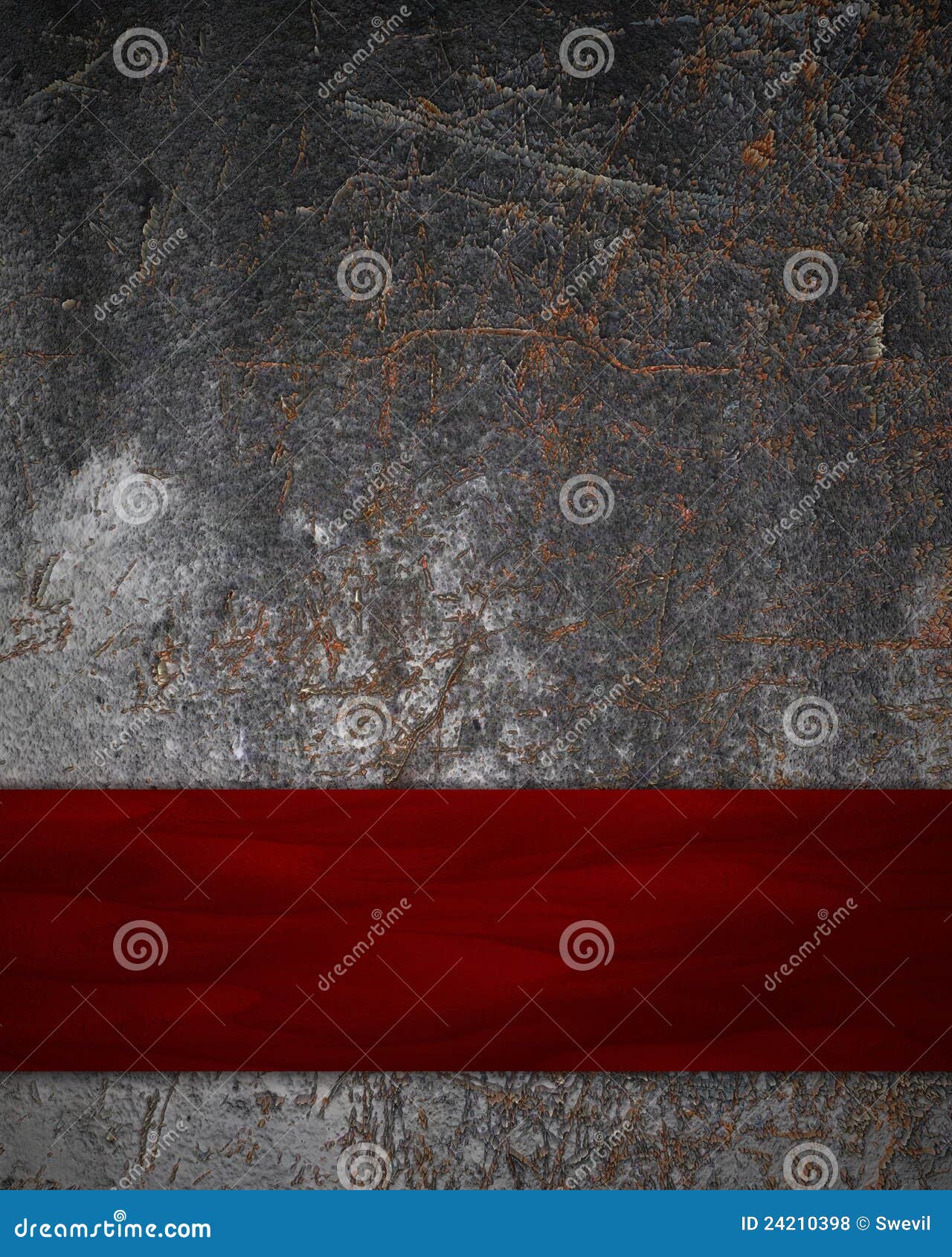 Red Rust Background With Gold Leaf Royalty-Free Stock Photography ...