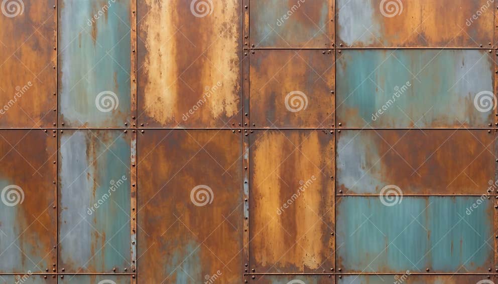 Rust Background. Background Rust Structure in Various Color Stock ...