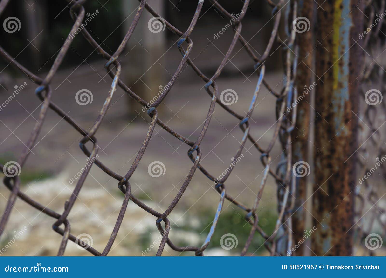 Rust bar and mesh stock image. Image of room, concrete - 50521967