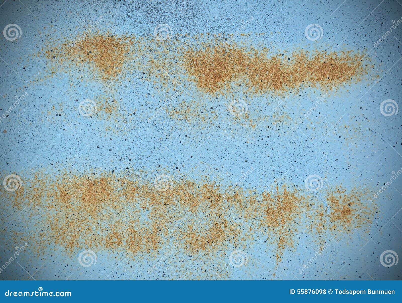 Rust of blue steel door stock photo. Image of brown, garbage - 55876098