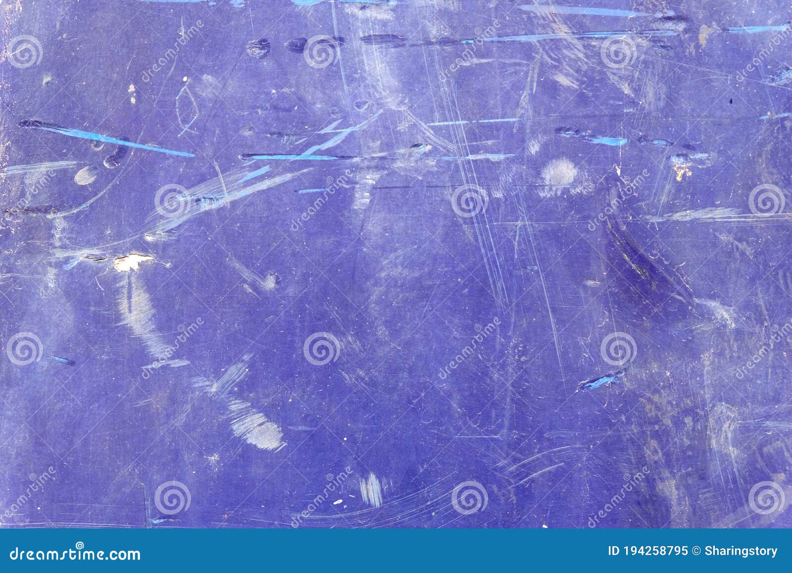 Rust on blue zinc stock image. Image of texture, industry - 194258795