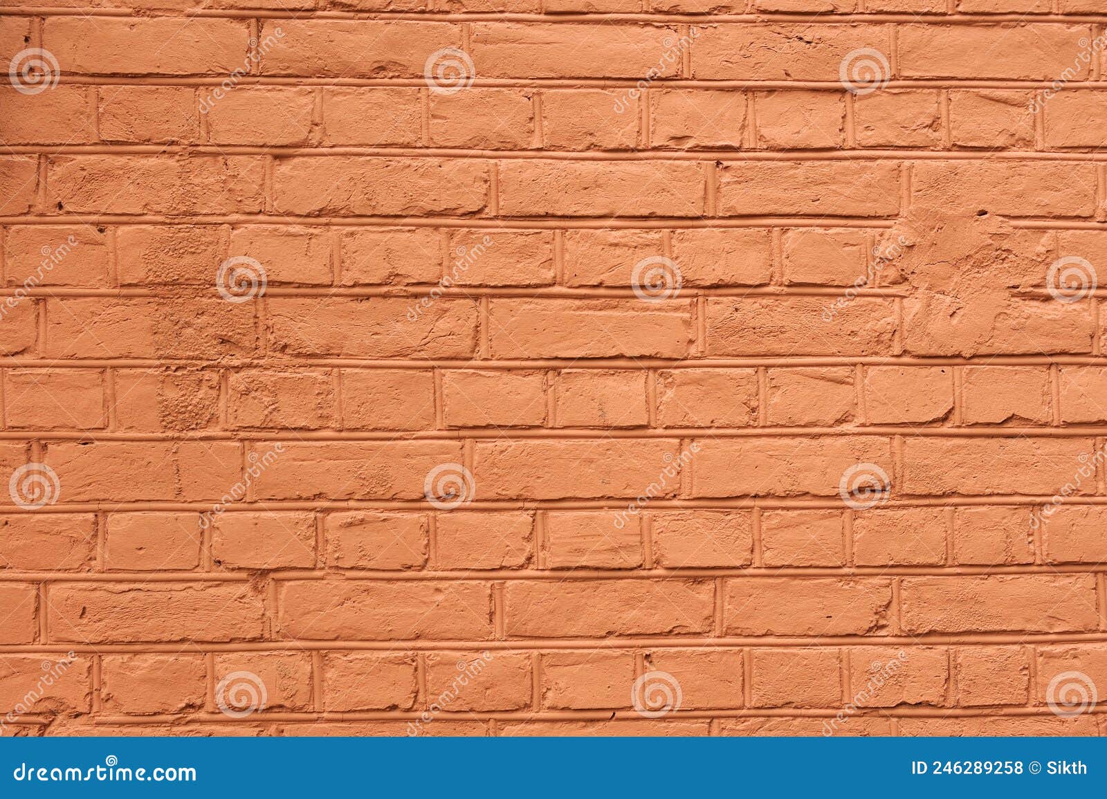 Rust Brick Texture stock photo. Image of architecture - 246289258