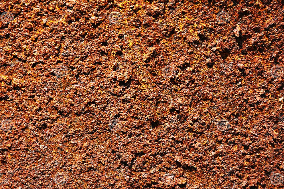 Rust Brown Full Frame, Rust Background, Brown Background Stock Image ...