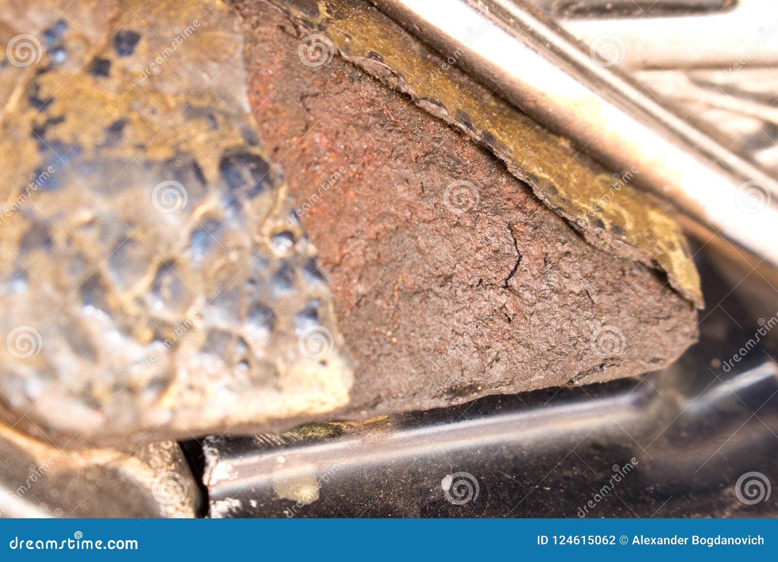 The Rust on the Car Body . Close Up Stock Photo - Image of brown ...