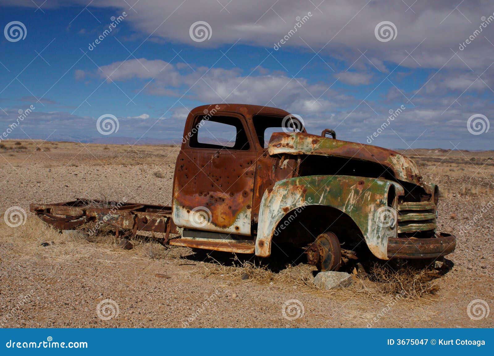 Rust car wreck stock image. Image of useless, wreck, holes - 3675047