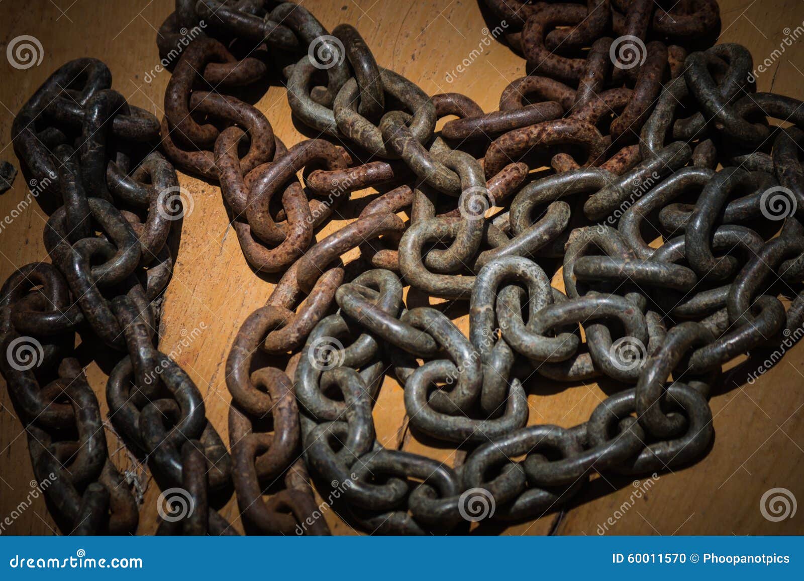 Rust chain stock photo. Image of secure, ring, strong - 60011570