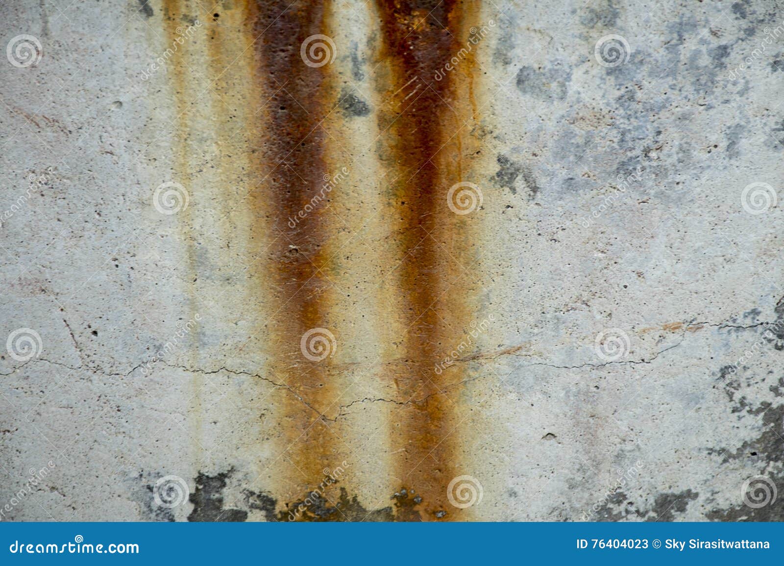 Rust on concrete. stock image. Image of grungy, color - 76404023
