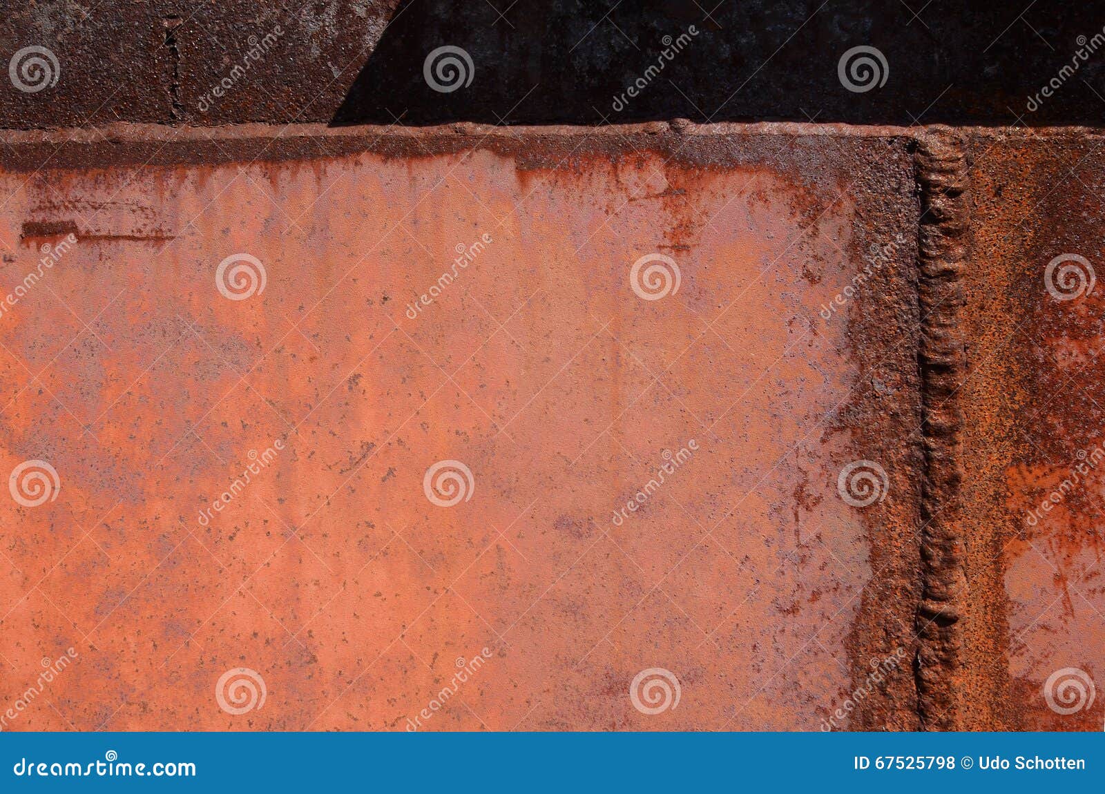 Rust and Corrosion in the Weld Stock Photo - Image of metal, business ...