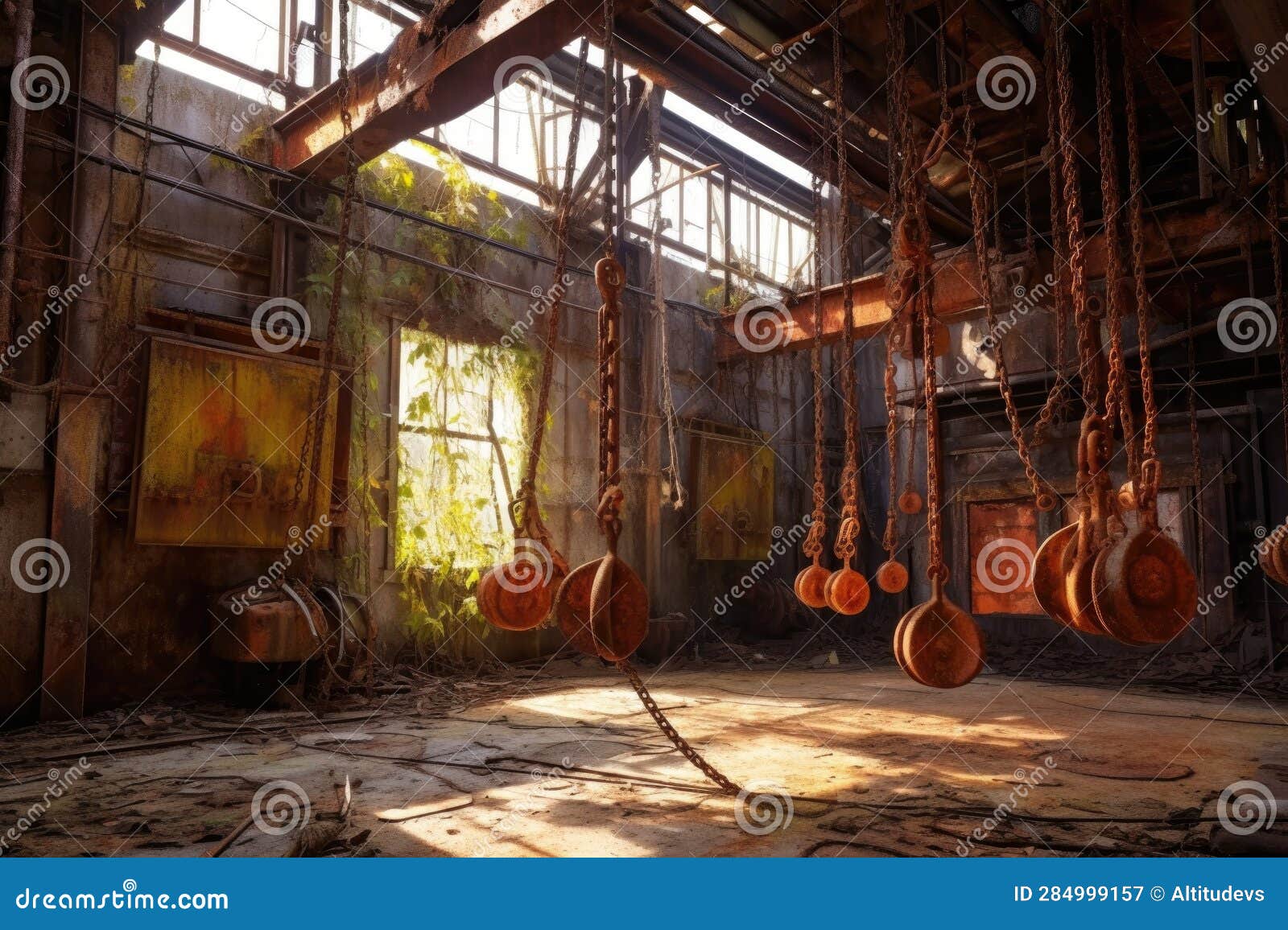 Pulley System On Inclined Plane. Lifting A Load. Pulling A Load ...