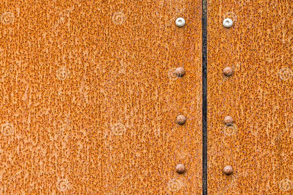 Rust Covered Wall Panels in the UK Stock Photo - Image of decay, steel ...