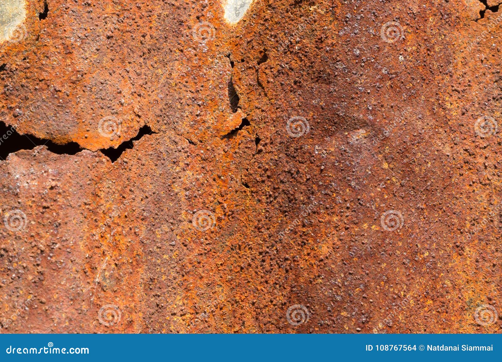 Rust on Different Colors Iron Background Stock Photo - Image of detail ...