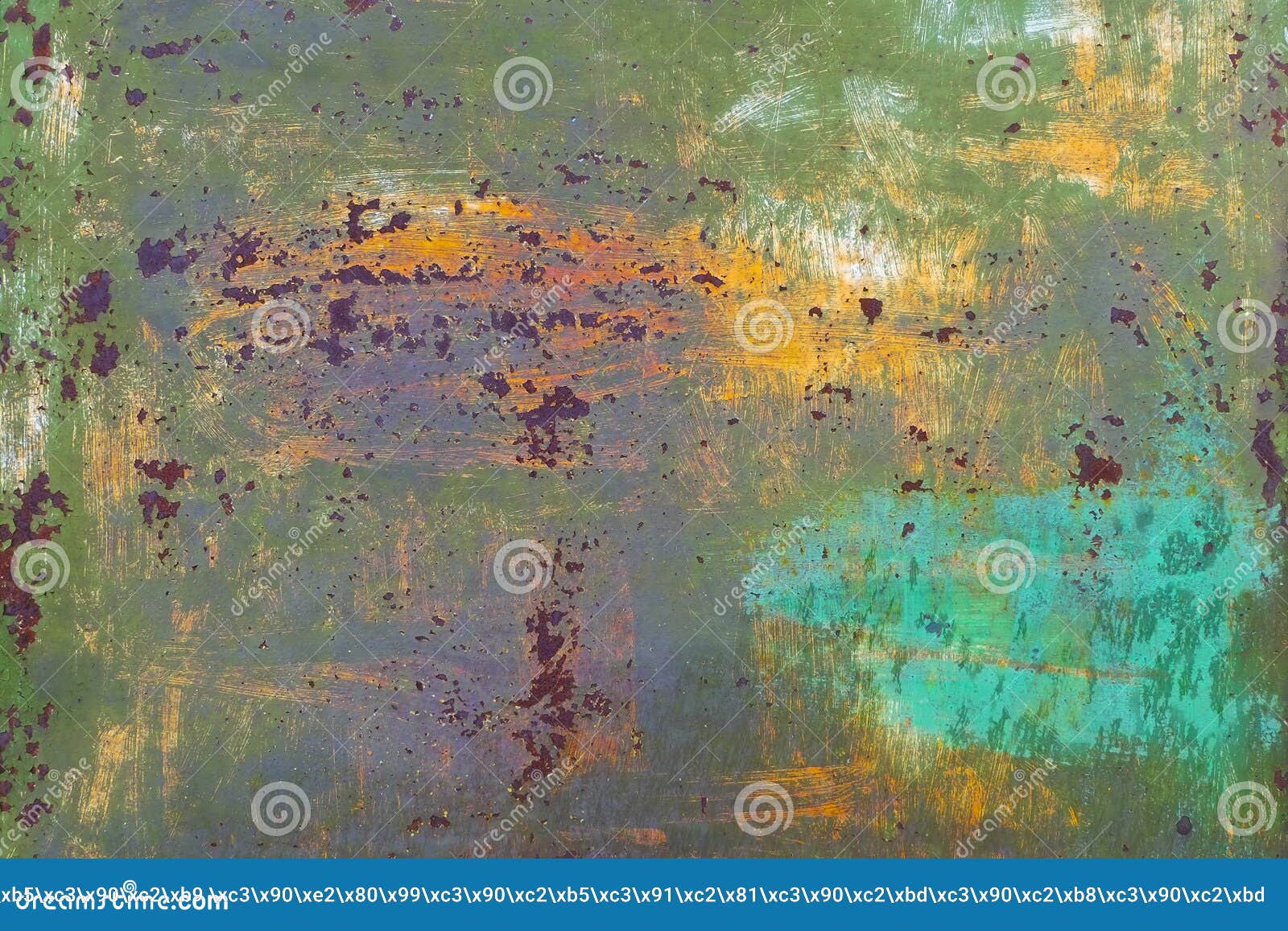 Rust on dirty metal stock photo. Image of abstract, oxidized - 65892572