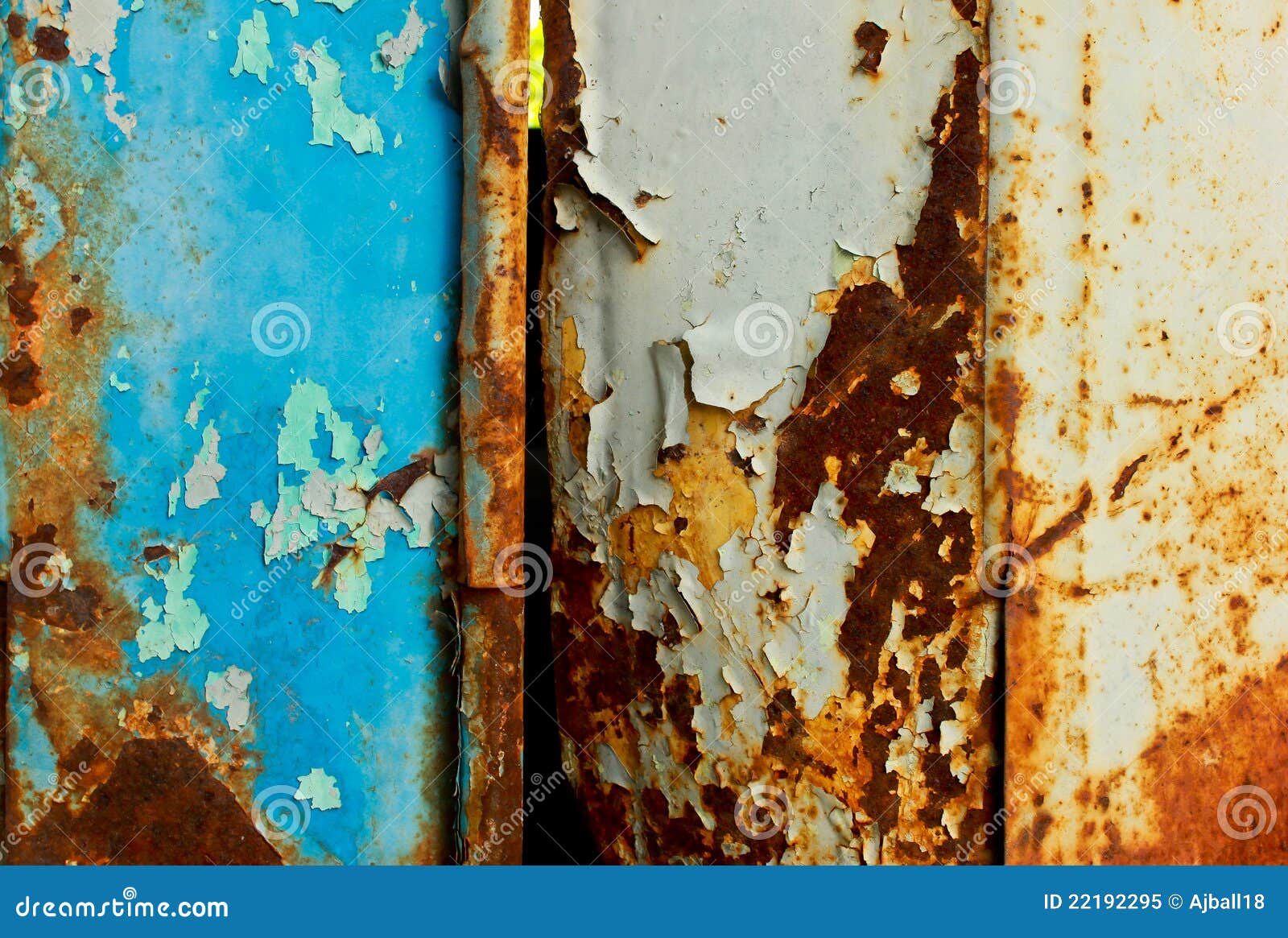 Rust door stock image. Image of texture, scratch, corrugated - 22192295