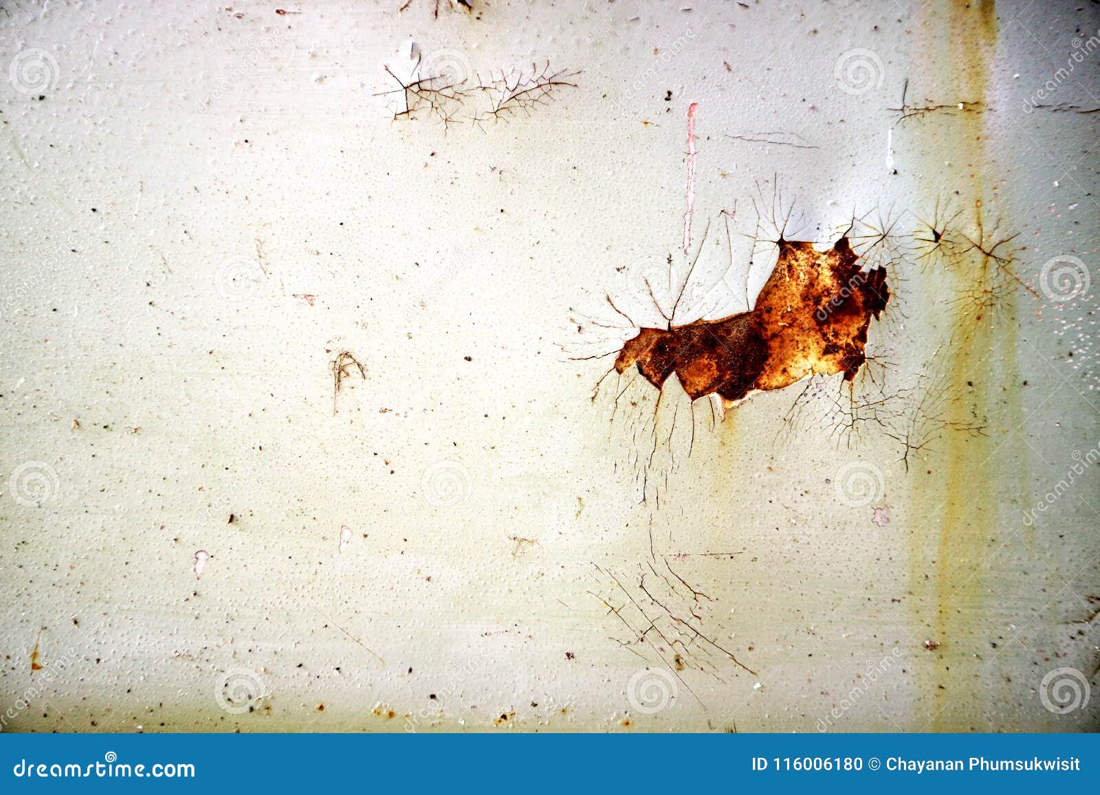 Rust and Erosion Iron Metal Surface Had Damage by Weathe Stock Photo ...