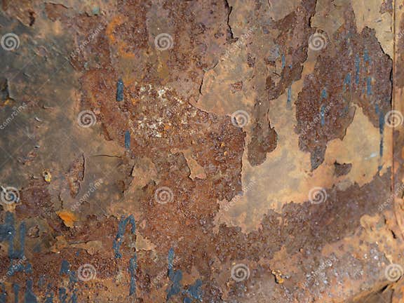 Rust flake stock image. Image of rust, patern, backgrownd - 13527553