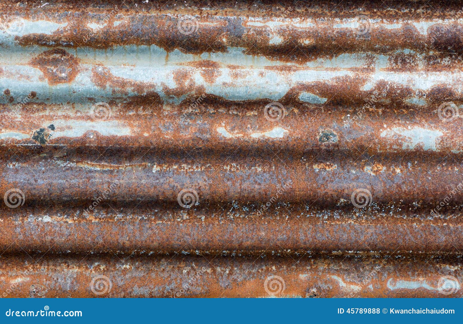 Rust on galvanized sheet stock photo. Image of galvanized - 45789888
