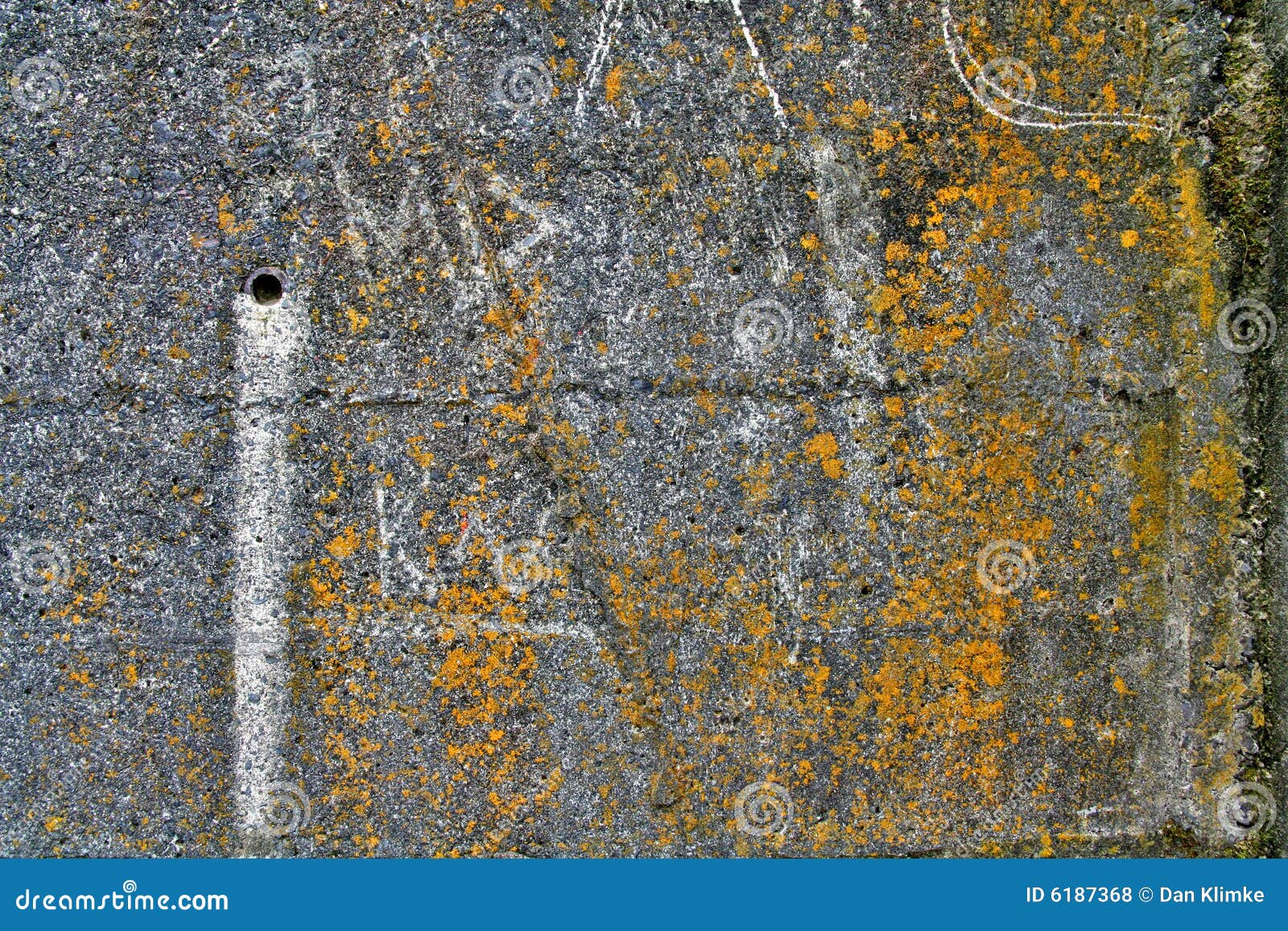 Rust Graffiti on Concrete Wall Stock Photo - Image of details, uneven ...
