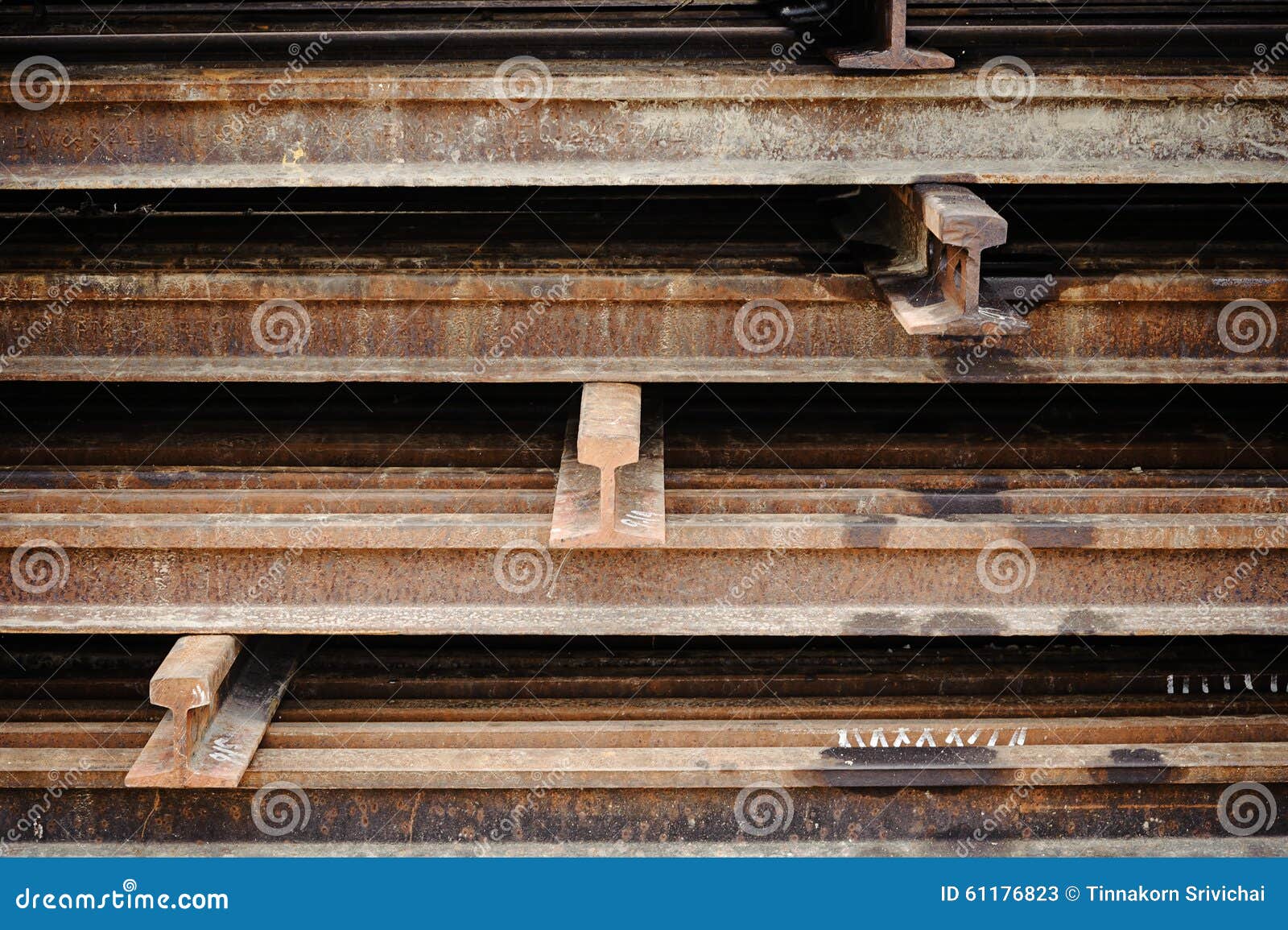 Rust iron beam stock image. Image of rusty, hard, steel - 61176823