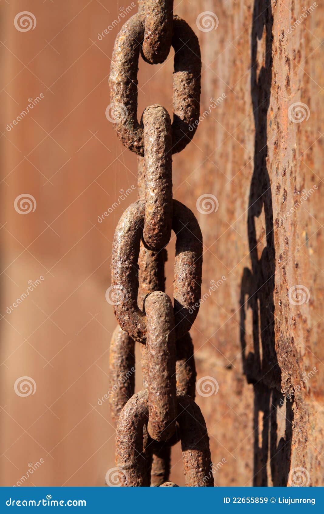 Rust iron chains stock image. Image of deep, details - 22655859