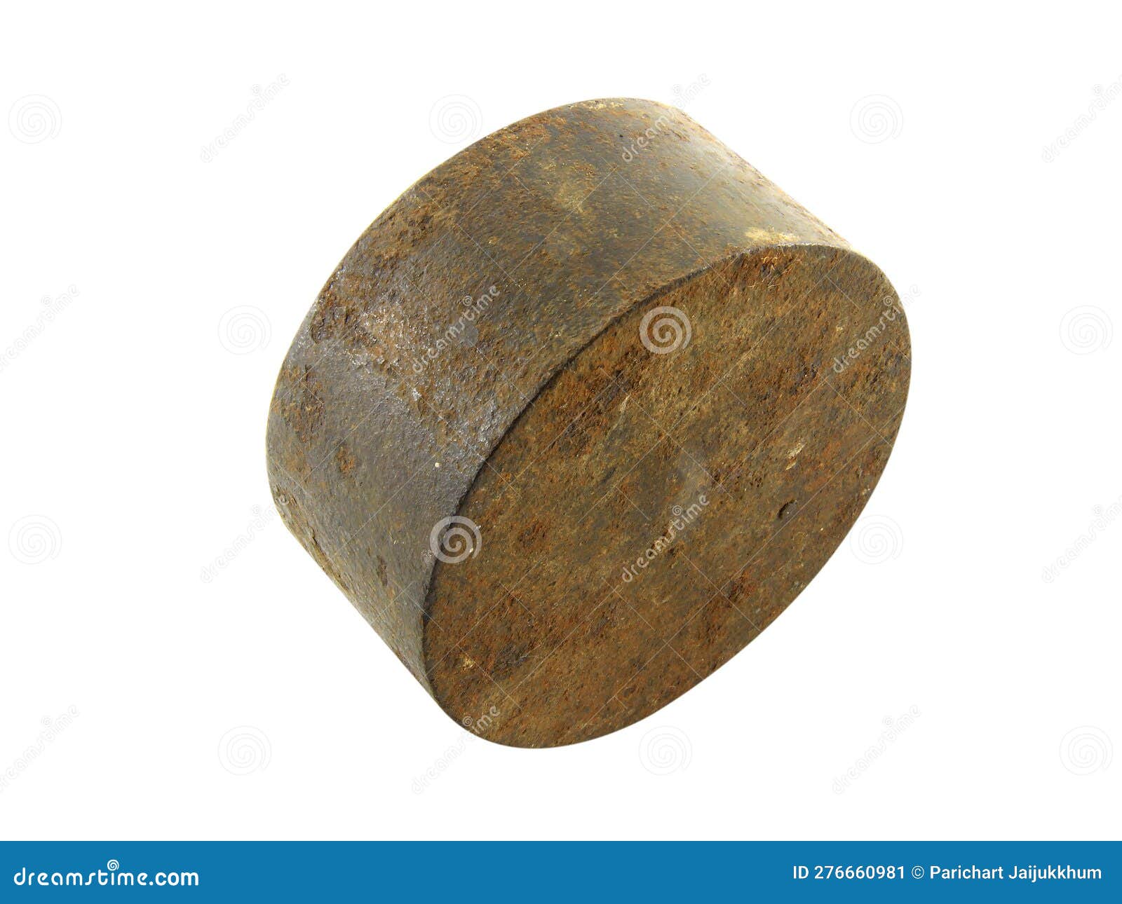 Rust Iron Isolated on White Background Stock Image - Image of bullet ...