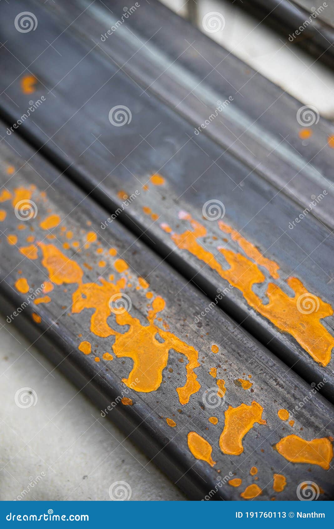 Rust on iron metal box stock image. Image of icon, case - 191760113